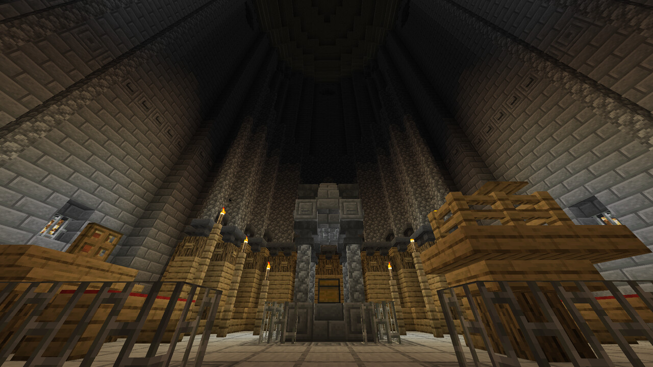 Industrial/ Gothic Crematorium Minecraft Map