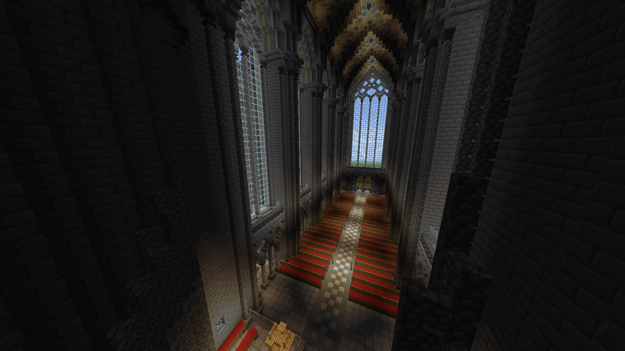 Industrial/ Gothic Crematorium Minecraft Map