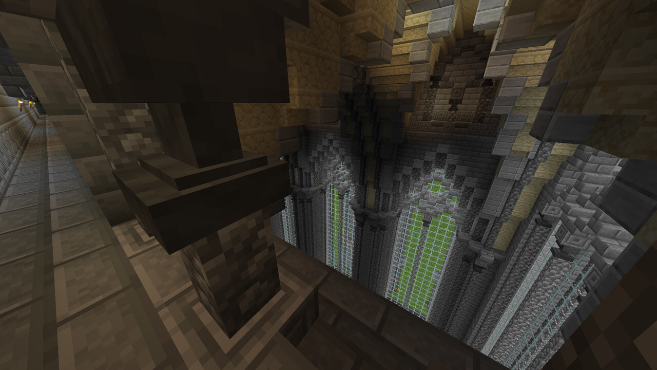 Industrial/ Gothic Crematorium Minecraft Map