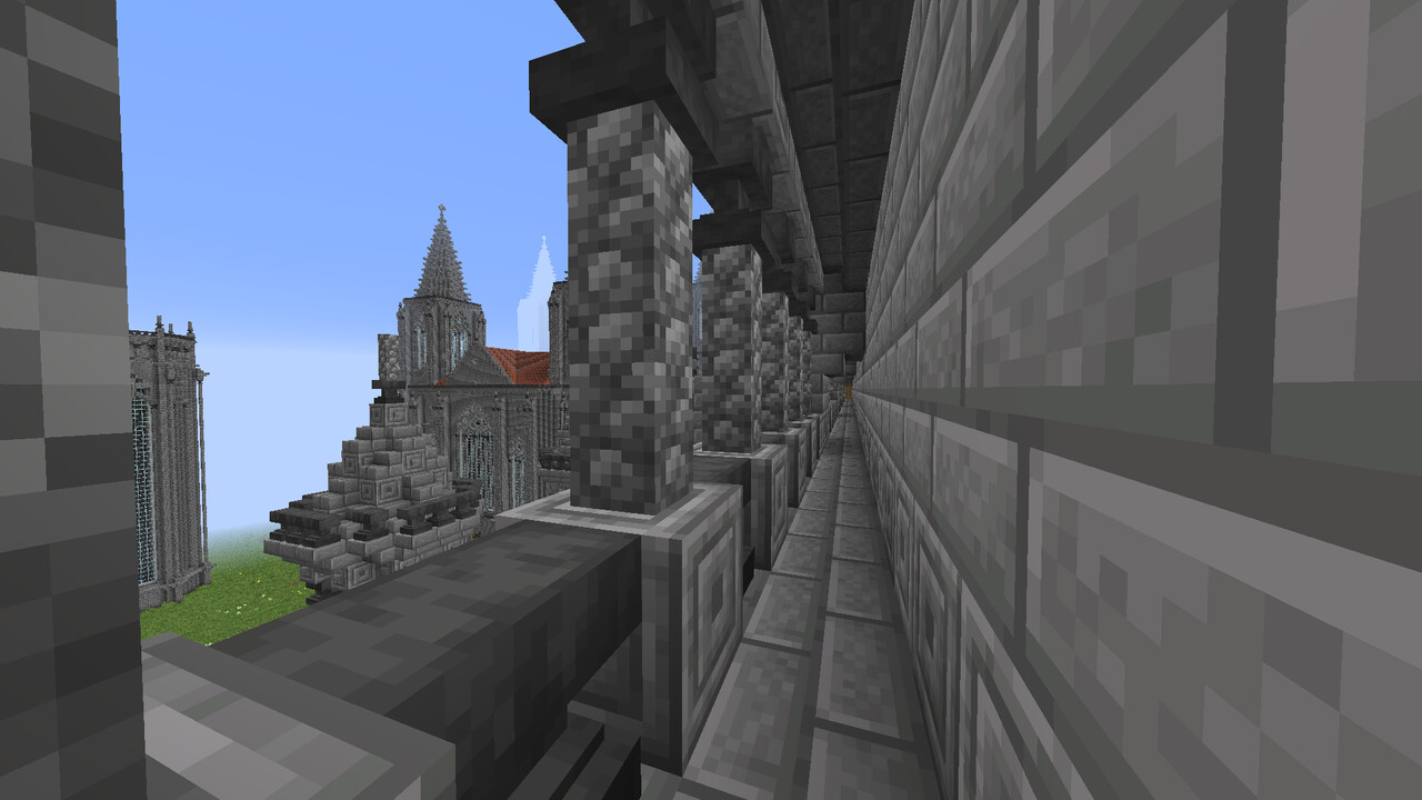 Industrial/ Gothic Crematorium Minecraft Map