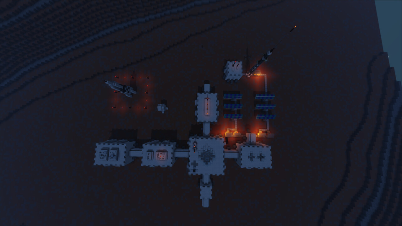 Mars Base Minecraft Map