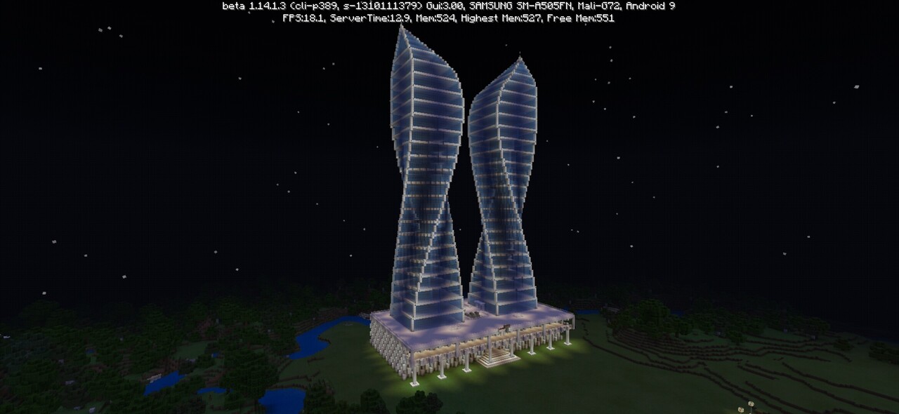 Twister Towers Minecraft Map