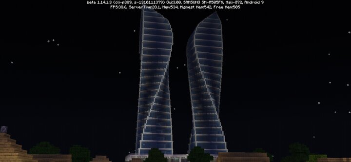 Twister Towers Minecraft Map