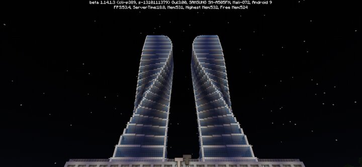 Twister Towers Minecraft Map
