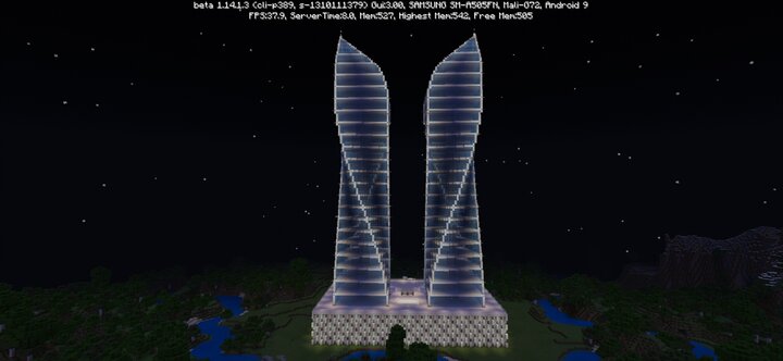 Twister Towers Minecraft Map