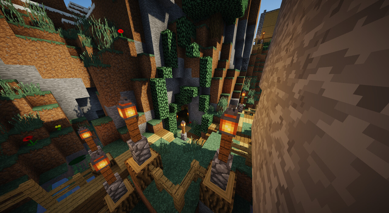 Mountain village Minecraft Map