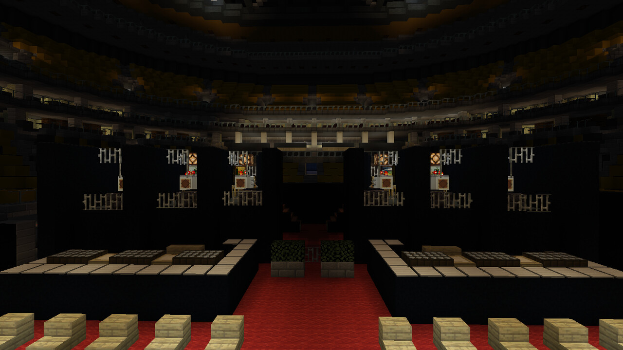 Presidential Debate Stage (Trump vs. Biden) Minecraft Map