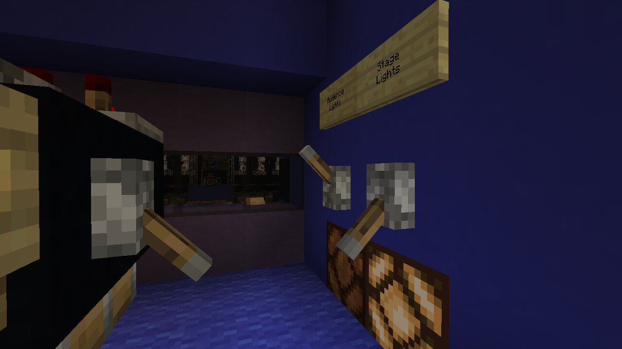 Presidential Debate Stage (Trump vs. Biden) Minecraft Map