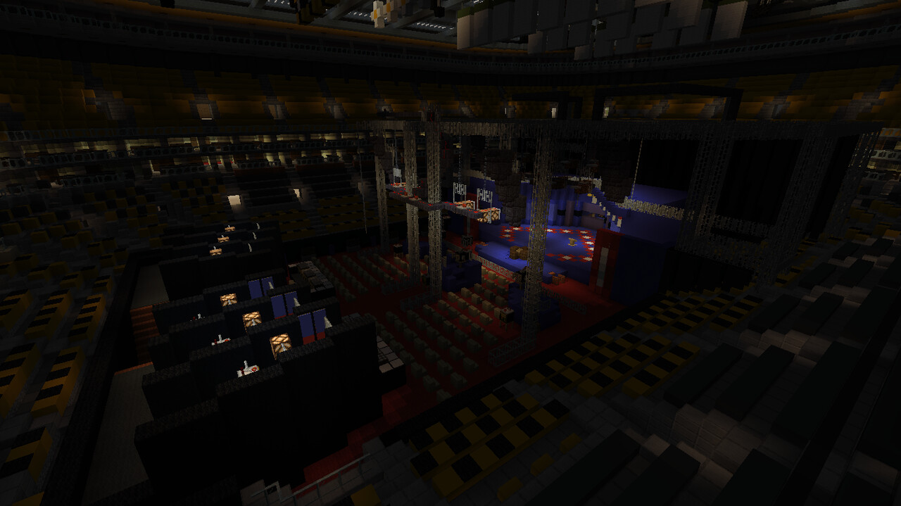 Presidential Debate Stage (Trump vs. Biden) Minecraft Map