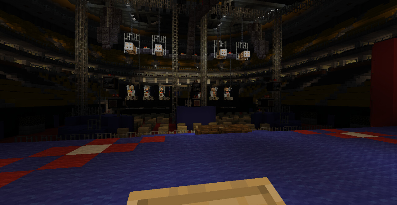 Presidential Debate Stage (Trump vs. Biden) Minecraft Map