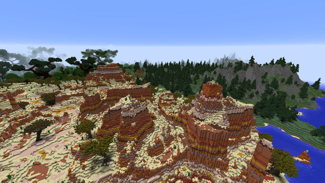 RPG / Survival World - 1500x1500 Minecraft Map
