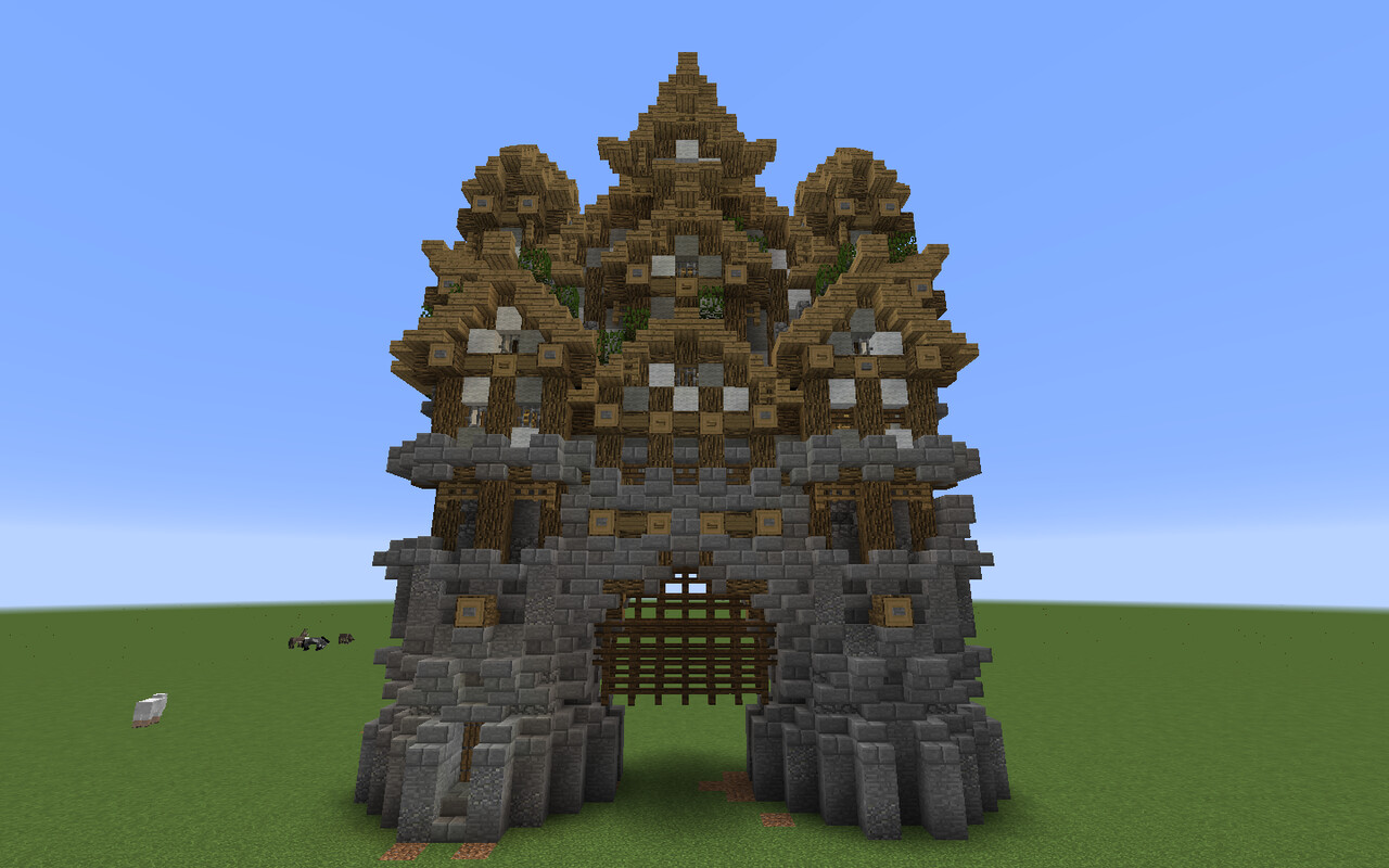 Medieval Fantasy Small Gatehouse Minecraft Map