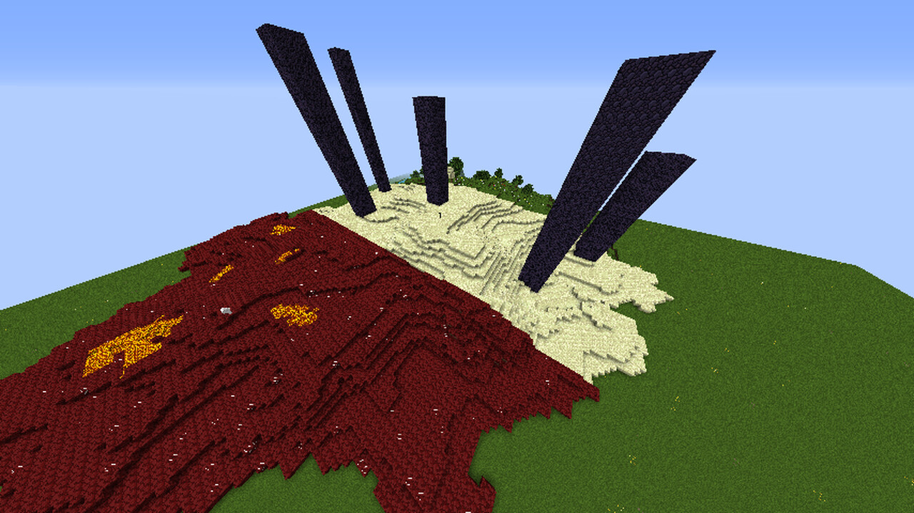 Minecraft Nether/End/World PvP Map Italian Flag! Minecraft Map