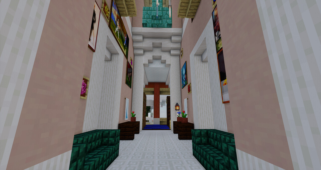 Interior Decorations Minecraft Map