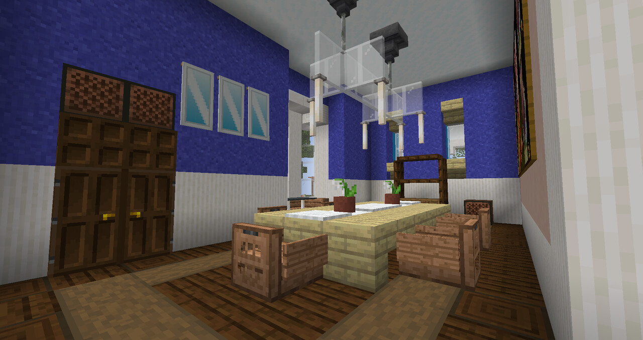 Interior Decorations Minecraft Map