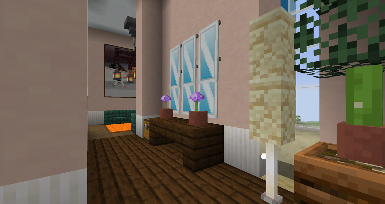 Interior Decorations Minecraft Map