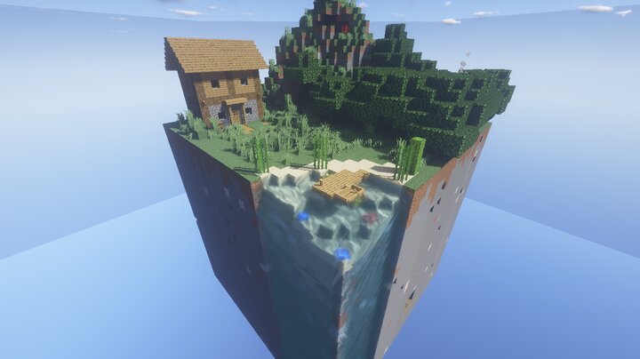 Cube SkyBlock Minecraft Map