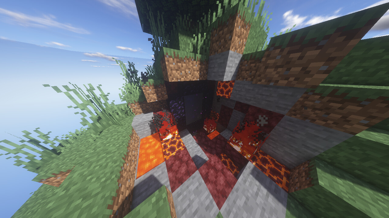 Cube SkyBlock Minecraft Map