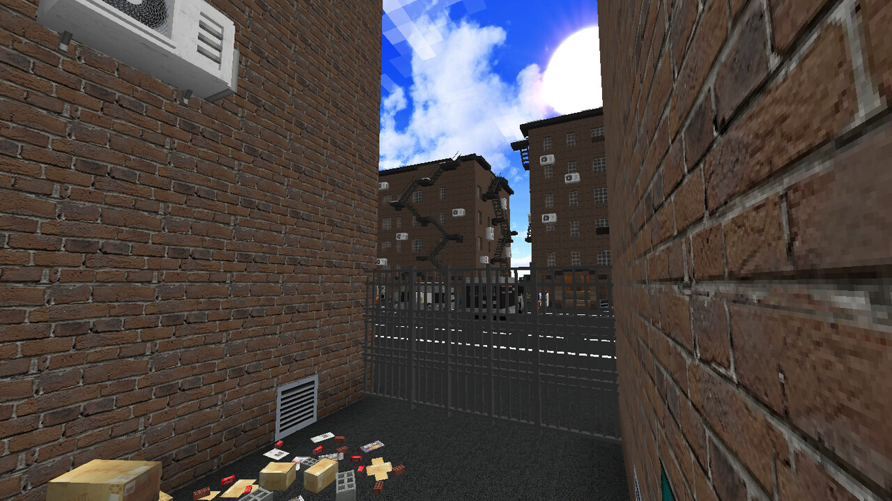 Zombie apocalyptic city Minecraft Map