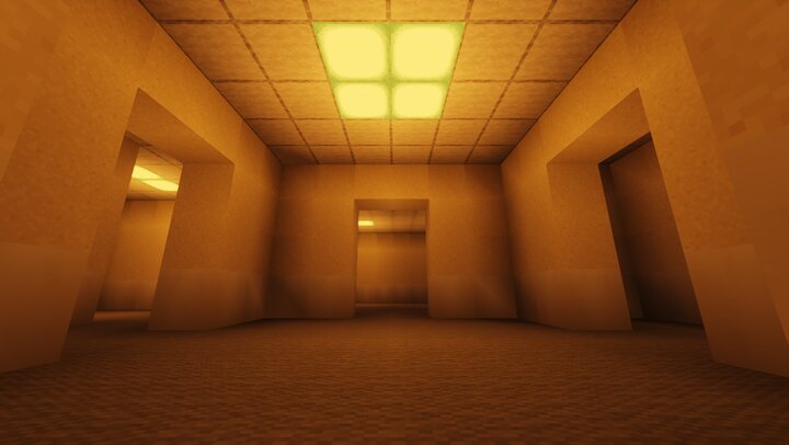 The Backrooms Minecraft Map