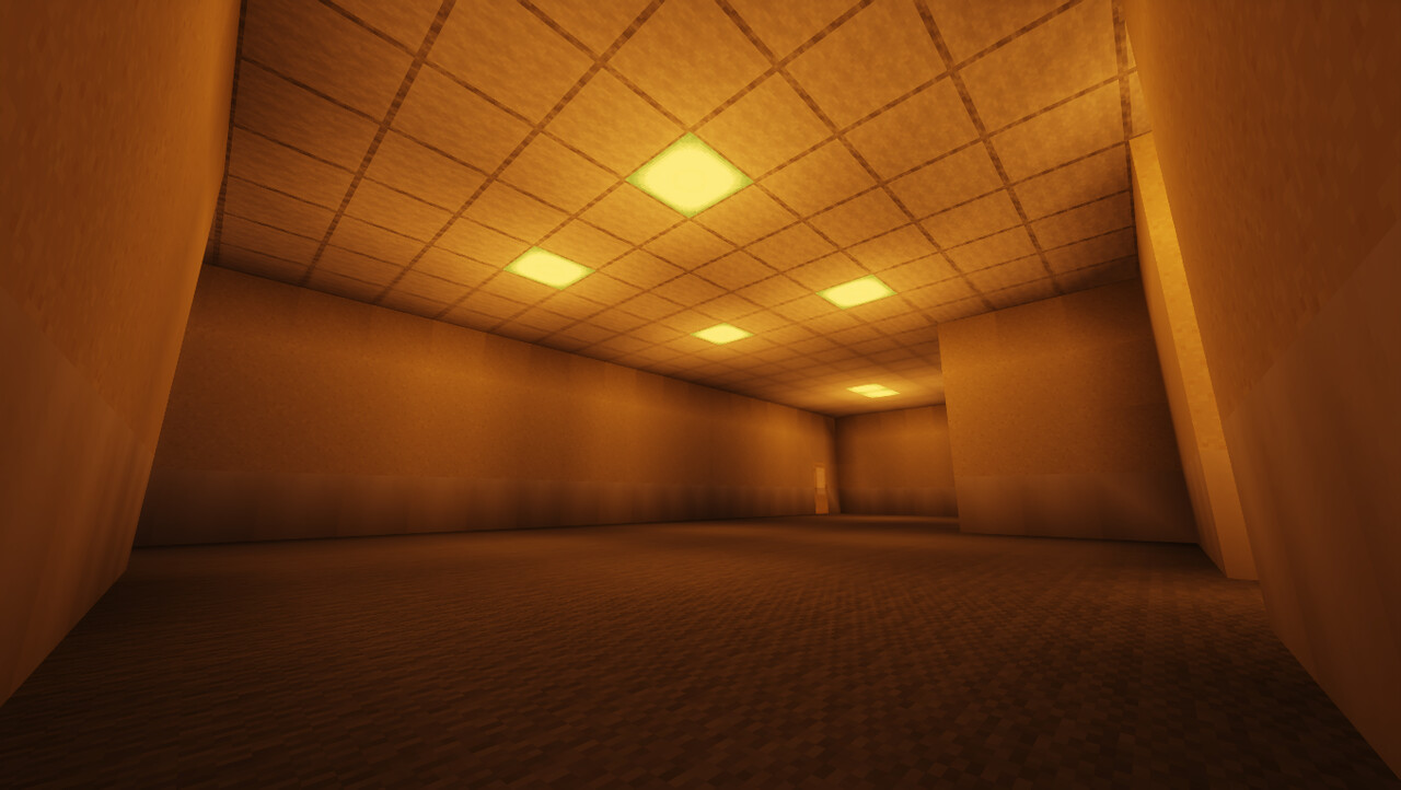 The Backrooms Minecraft Map