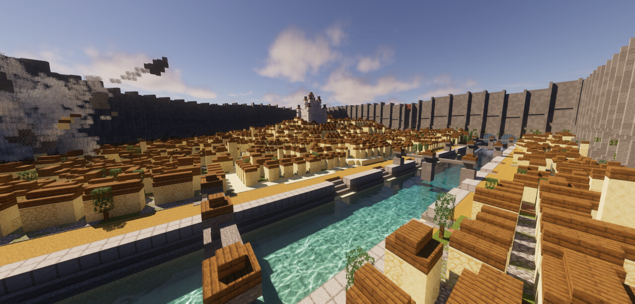 Shiganshina Miniature Minecraft Map