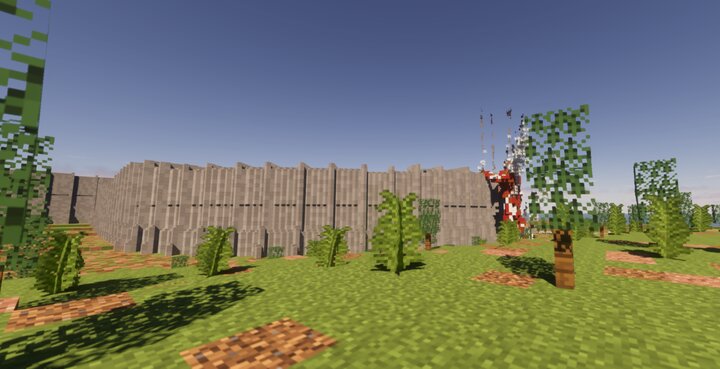 Shiganshina Miniature Minecraft Map