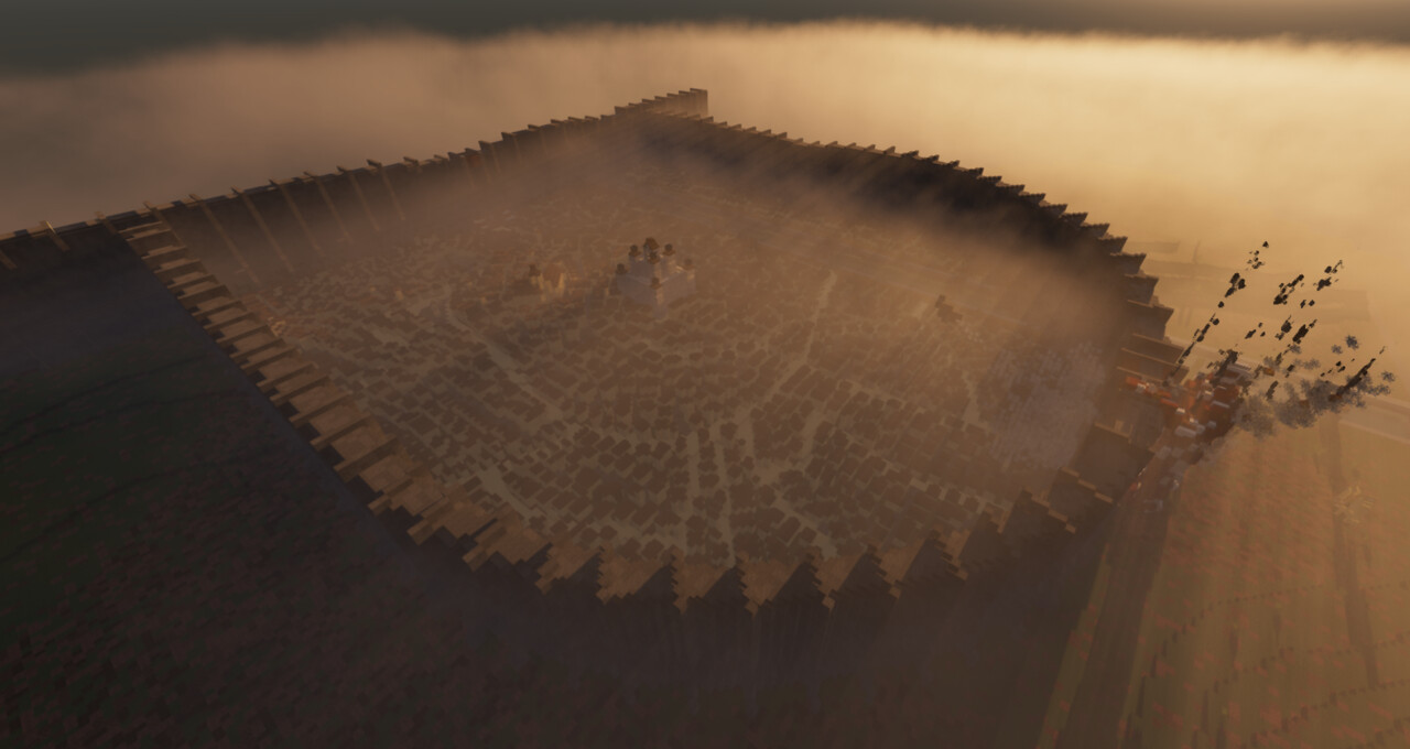 Shiganshina Miniature Minecraft Map