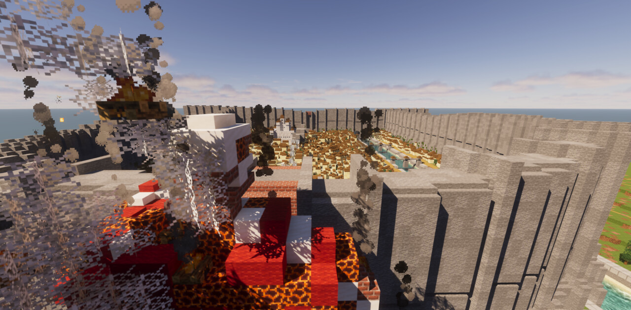 Shiganshina Miniature Minecraft Map