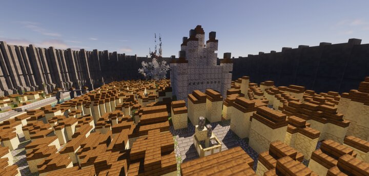 Shiganshina Miniature Minecraft Map