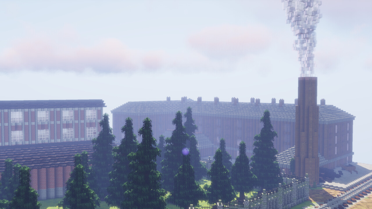 Flemish town based on Antwerp and Brussels Minecraft Map