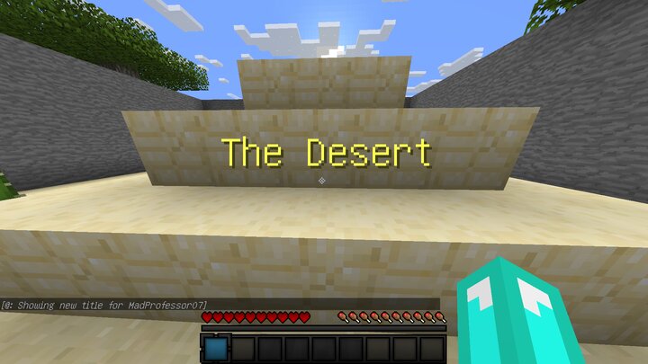 Find The Button Biomes Edition Minecraft Map