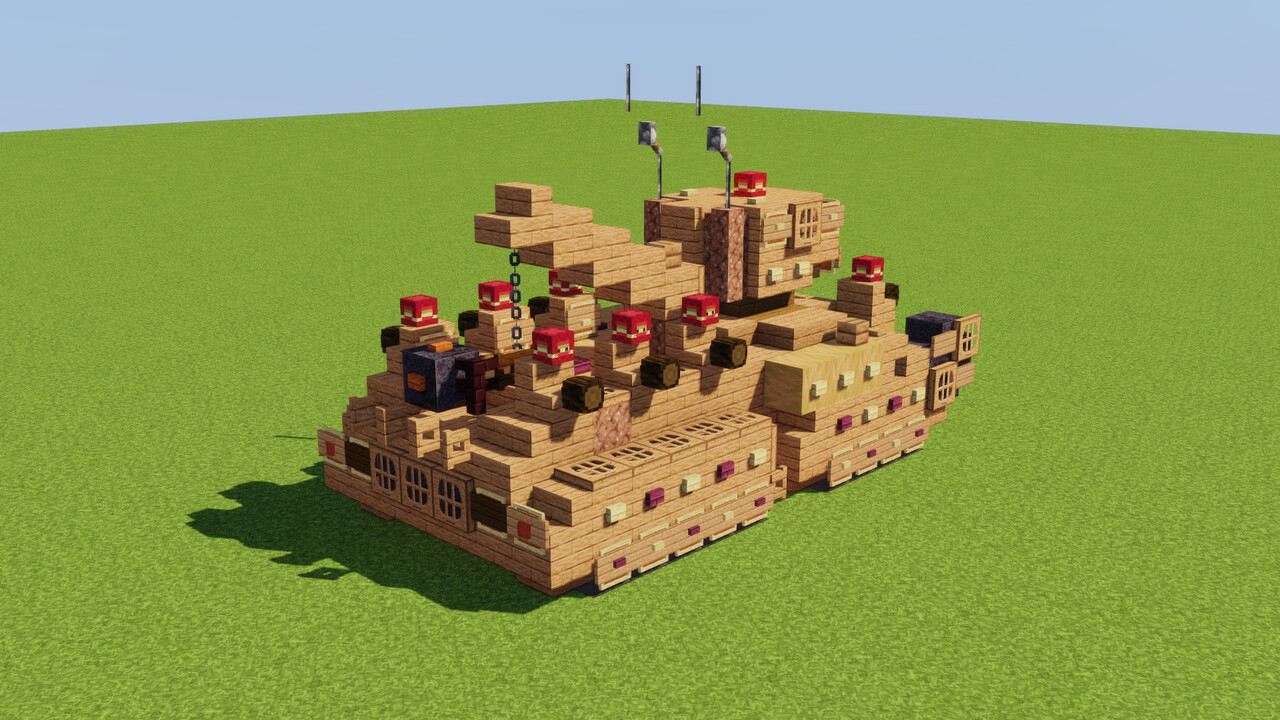 Amusement Park Goliath Tank Minecraft Map