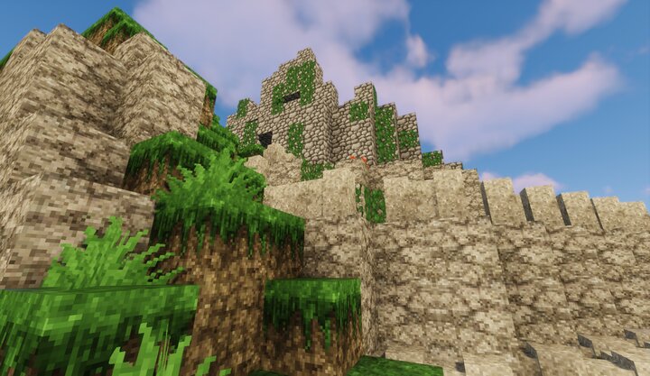 Ruined Scottish Iron Age Broch Tower Minecraft Map