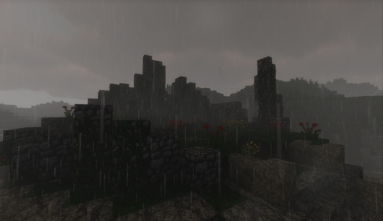 Ruined Scottish Iron Age Broch Tower Minecraft Map