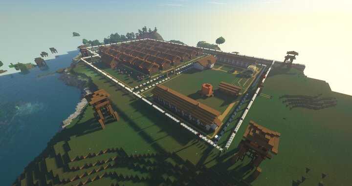 Goulag soviétique/ soviet gulag Minecraft Map