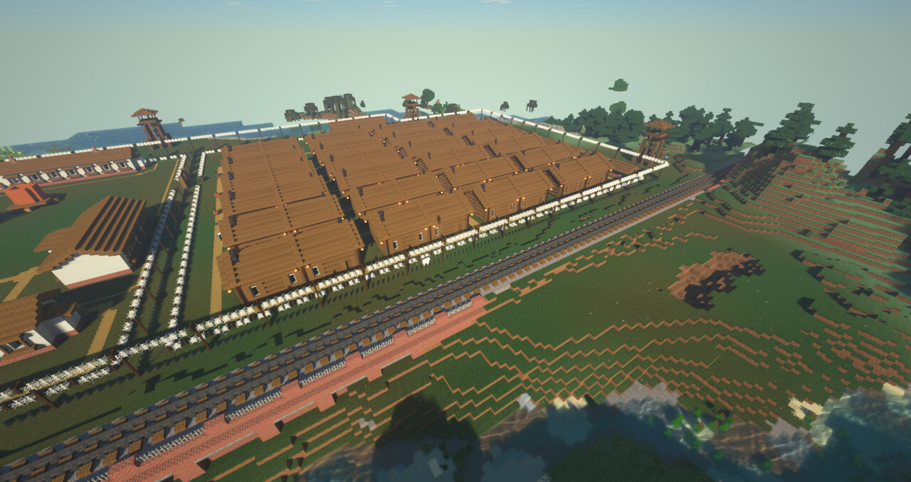 Goulag soviétique/ soviet gulag Minecraft Map