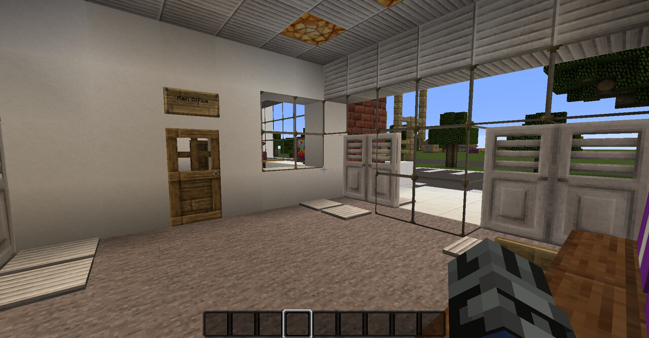 Cherry Hill High School West Minecraft build. Minecraft Map