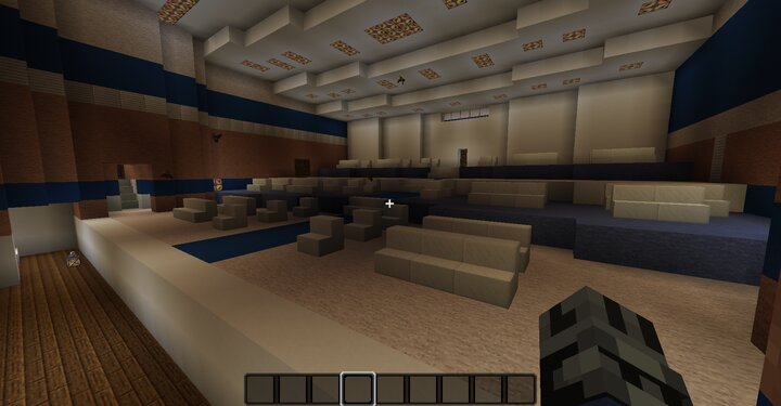 Cherry Hill High School West Minecraft build. Minecraft Map