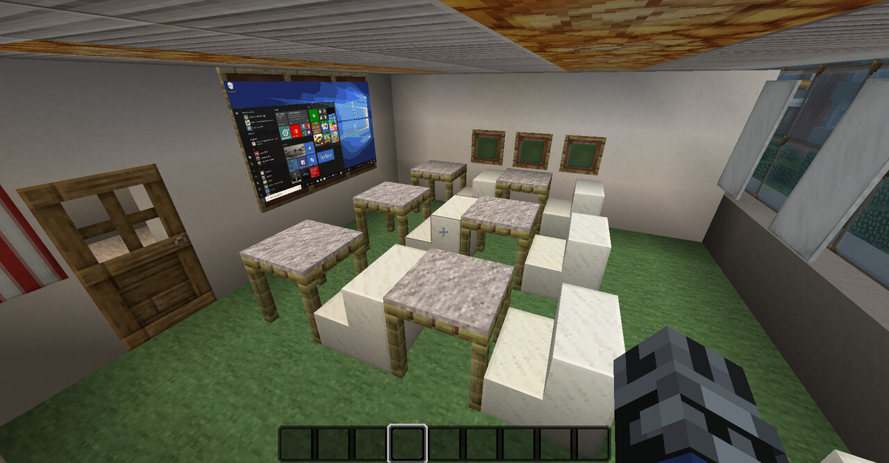 Cherry Hill High School West Minecraft build. Minecraft Map