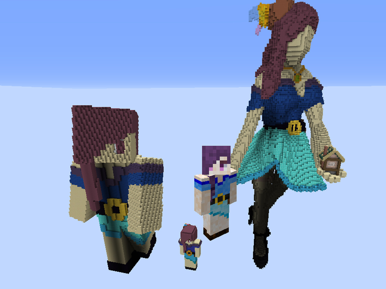 My player skin in minecraft (Giant) Minecraft Map