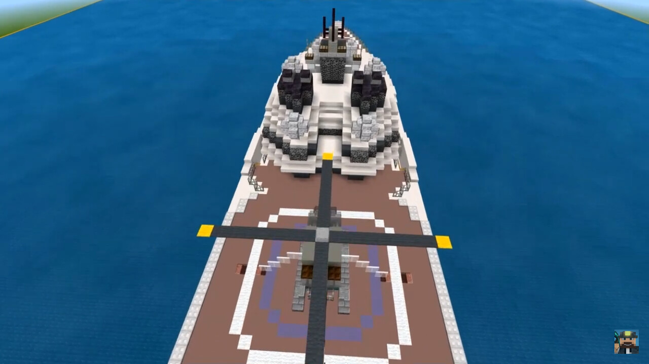 Minecraft Charter Super Yacht Tutorial Download (Flying Fox) Minecraft Map