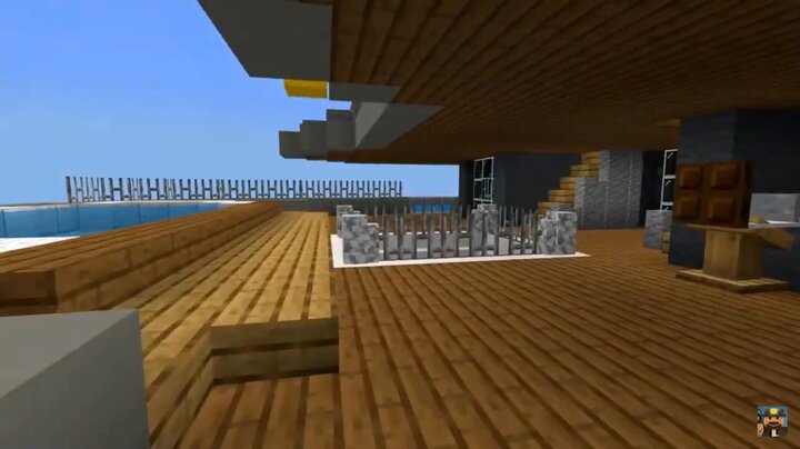 Minecraft Charter Super Yacht Tutorial Download (Flying Fox) Minecraft Map