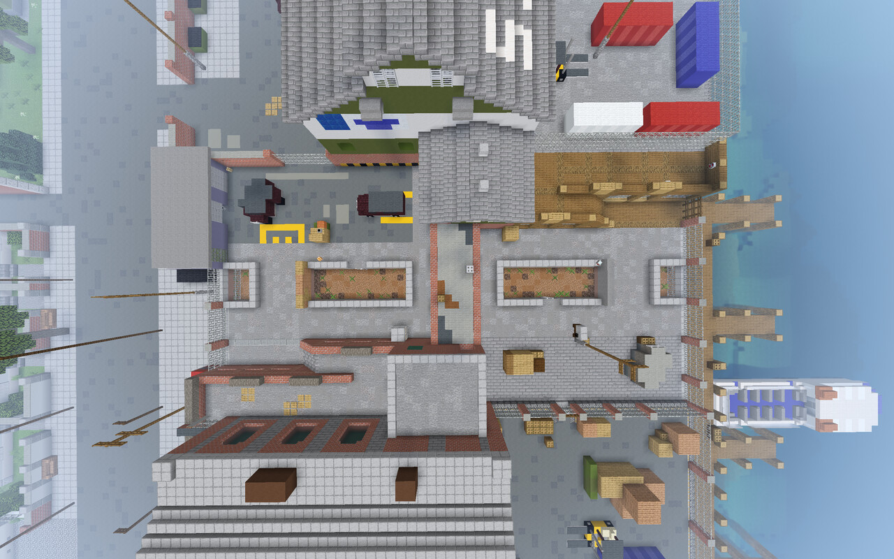 Docks (Modern Warfare 2019) Minecraft Map