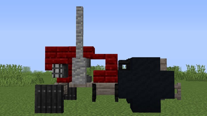 Red Tractor (original design by Captain_JEK) Minecraft Map