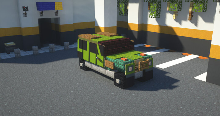 Green SUV Minecraft Map