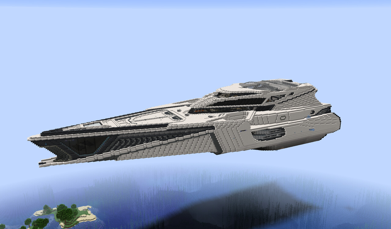 Minecraft 890 Jump from Star citizen - Full Interior Minecraft Map