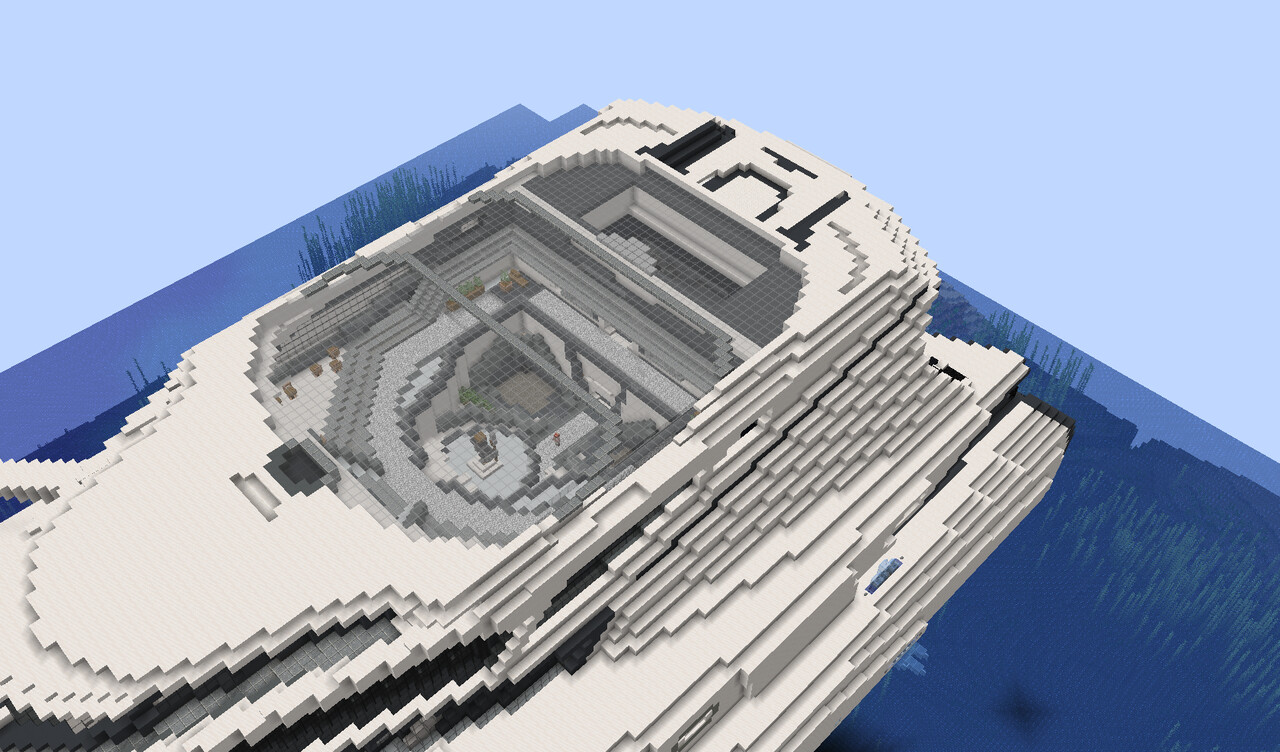 Minecraft 890 Jump from Star citizen - Full Interior Minecraft Map