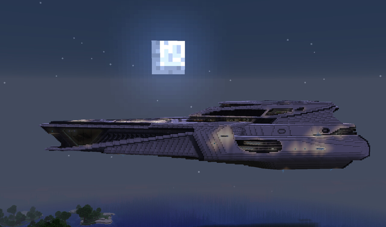 Minecraft 890 Jump from Star citizen - Full Interior Minecraft Map