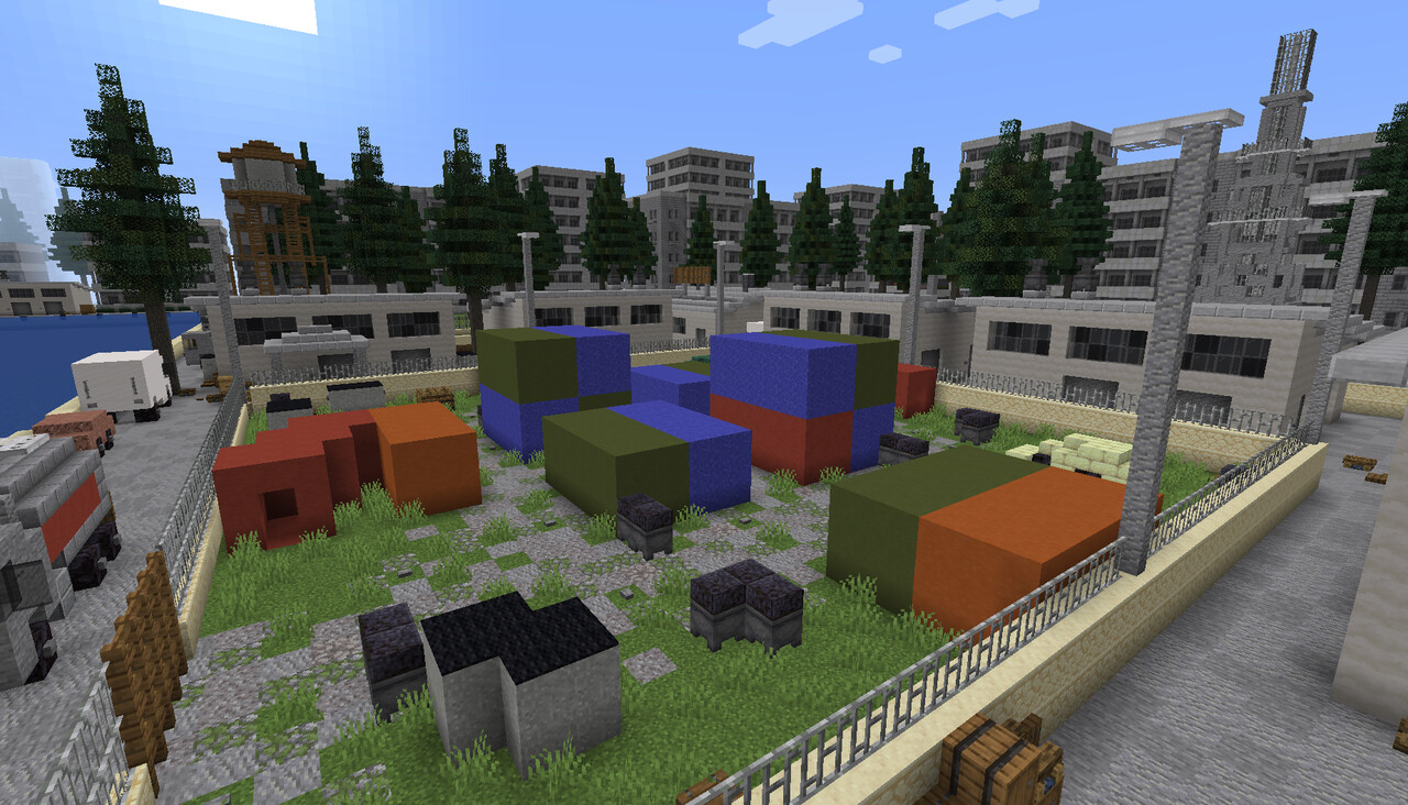 Call of Duty 4: Shipment (Complete PvP Map) 1.16 Minecraft Map